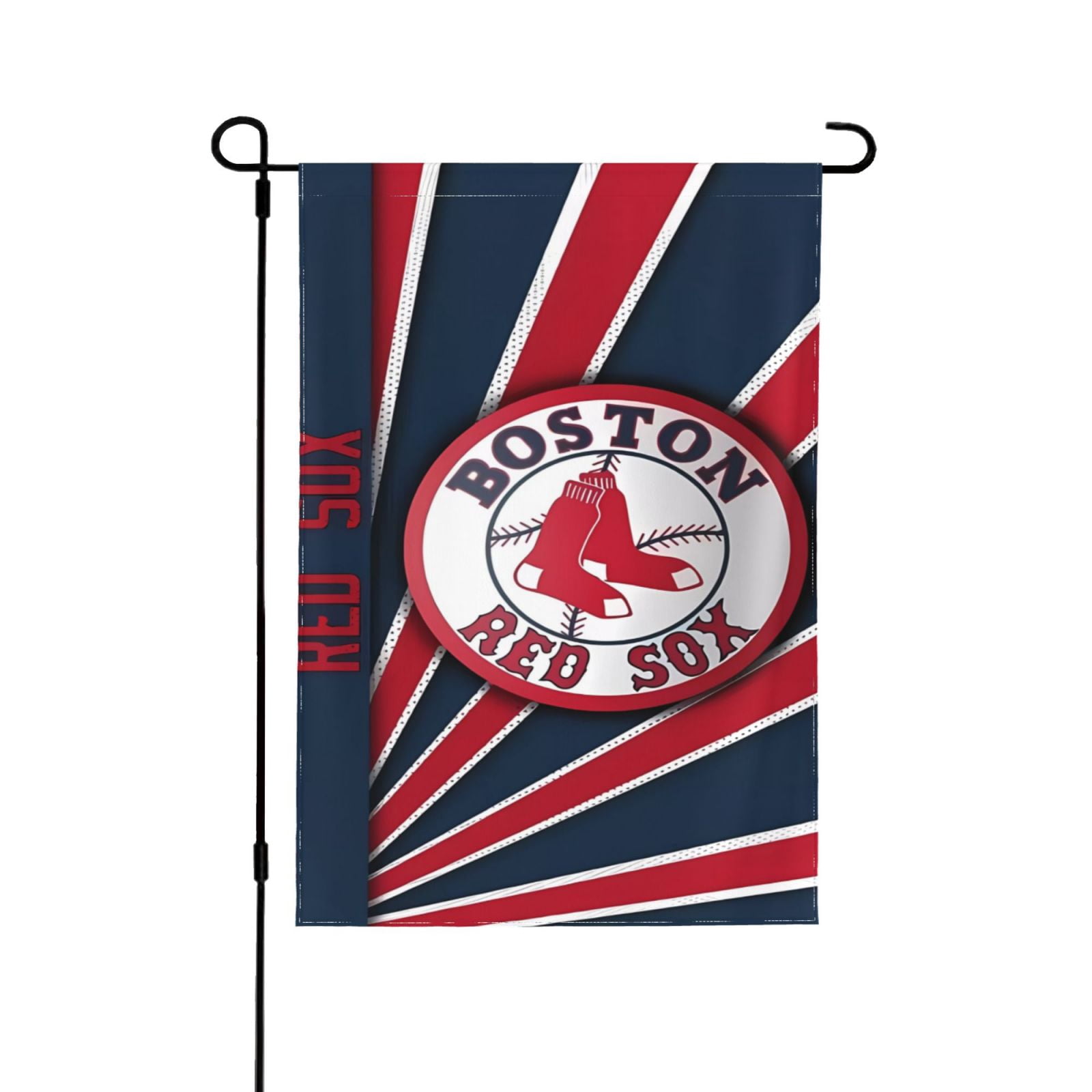 Red_Sox Baseball Team Front Garden Flag, Fans Spectator Flag Hanging ...