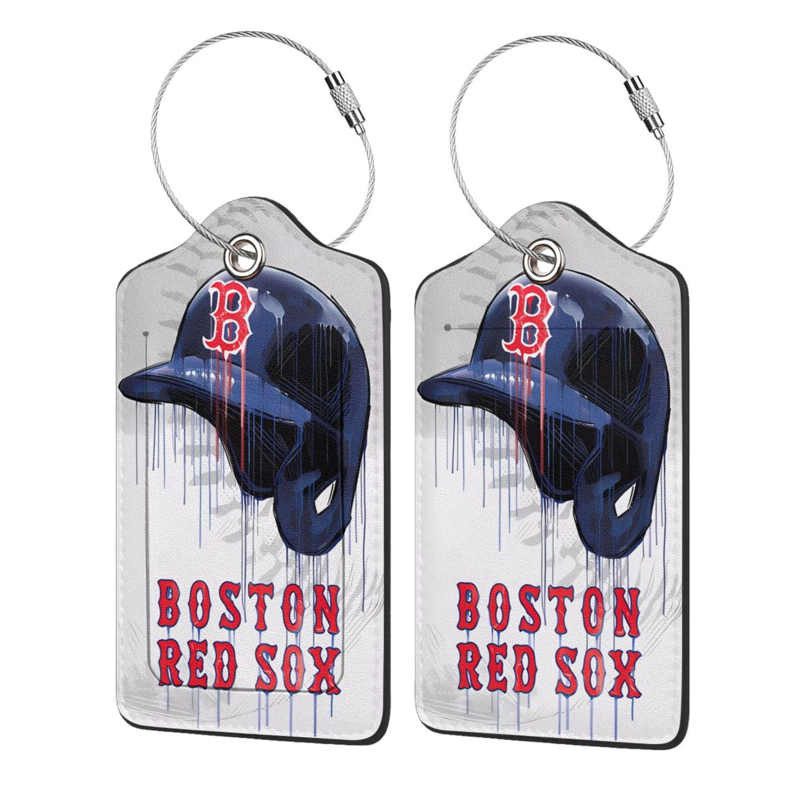 Red_Sox Customized Convenient Luggage Identification Tags, Baseball ...