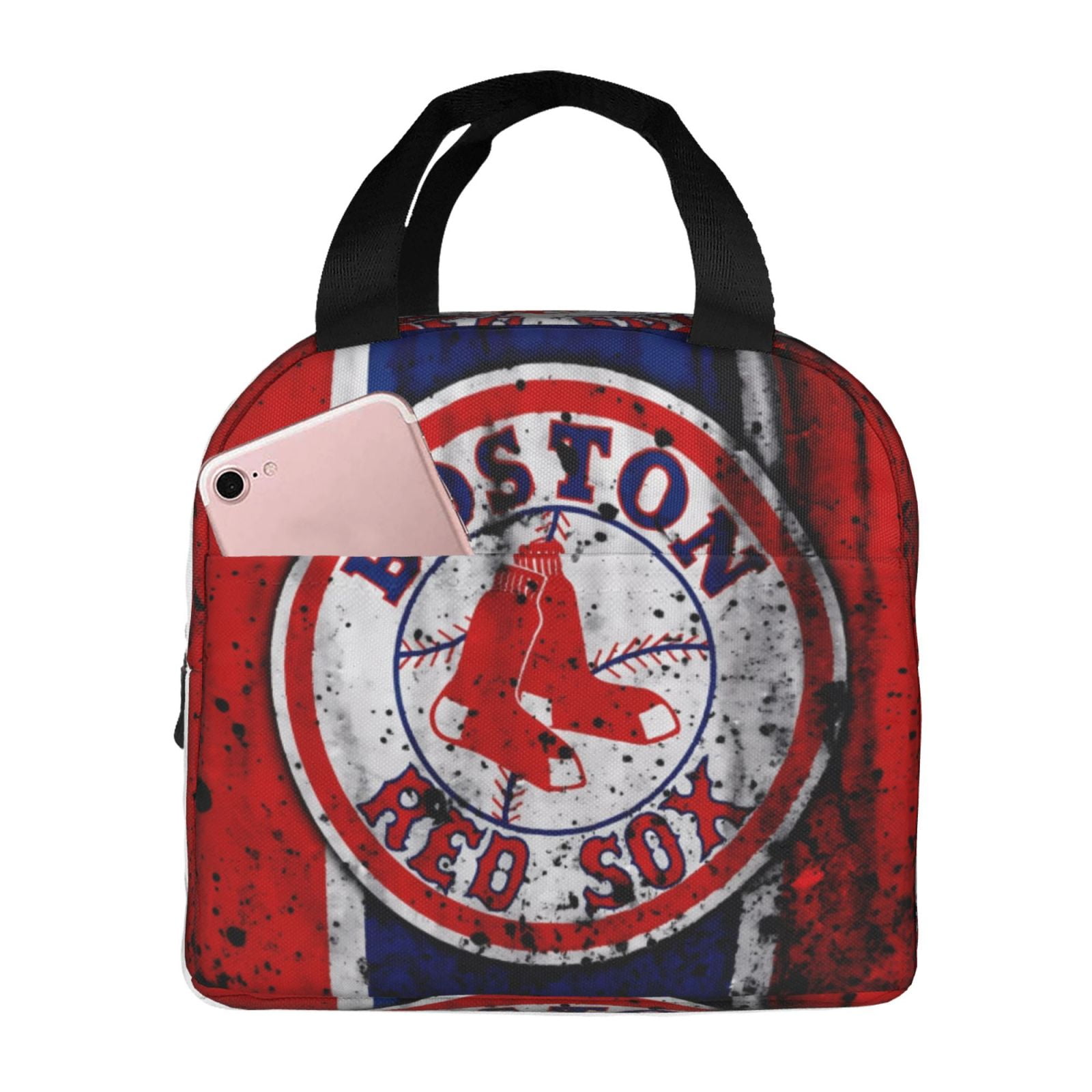 Red_Sox Customized Tote Lunch Storage Box for Men and Women, Reusable ...