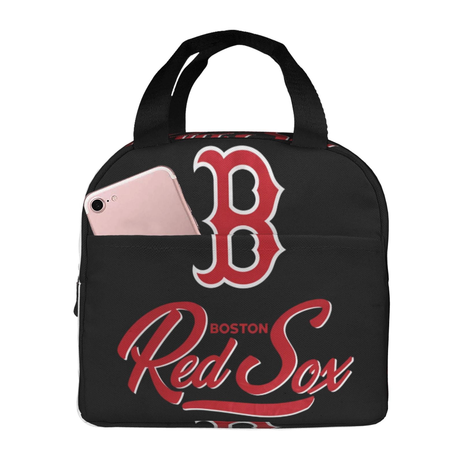 Red_Sox Lunch Bag， insulated lunch box, insulated food delivery bag ...