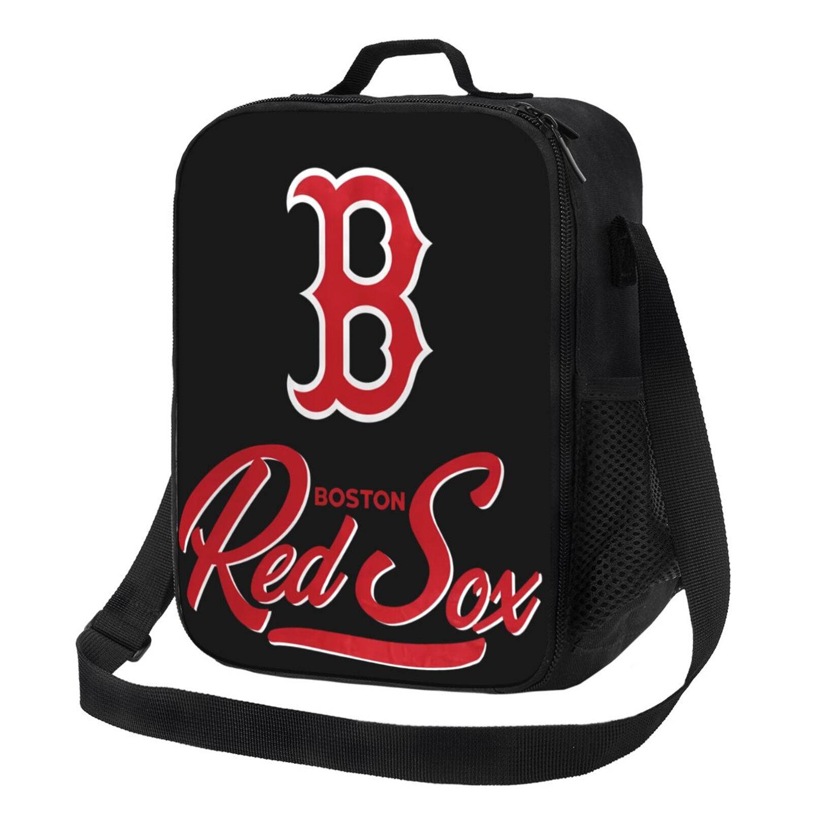 Red_Sox One Shoulder Portable Bento aluminum Foil Thickened Insulated ...