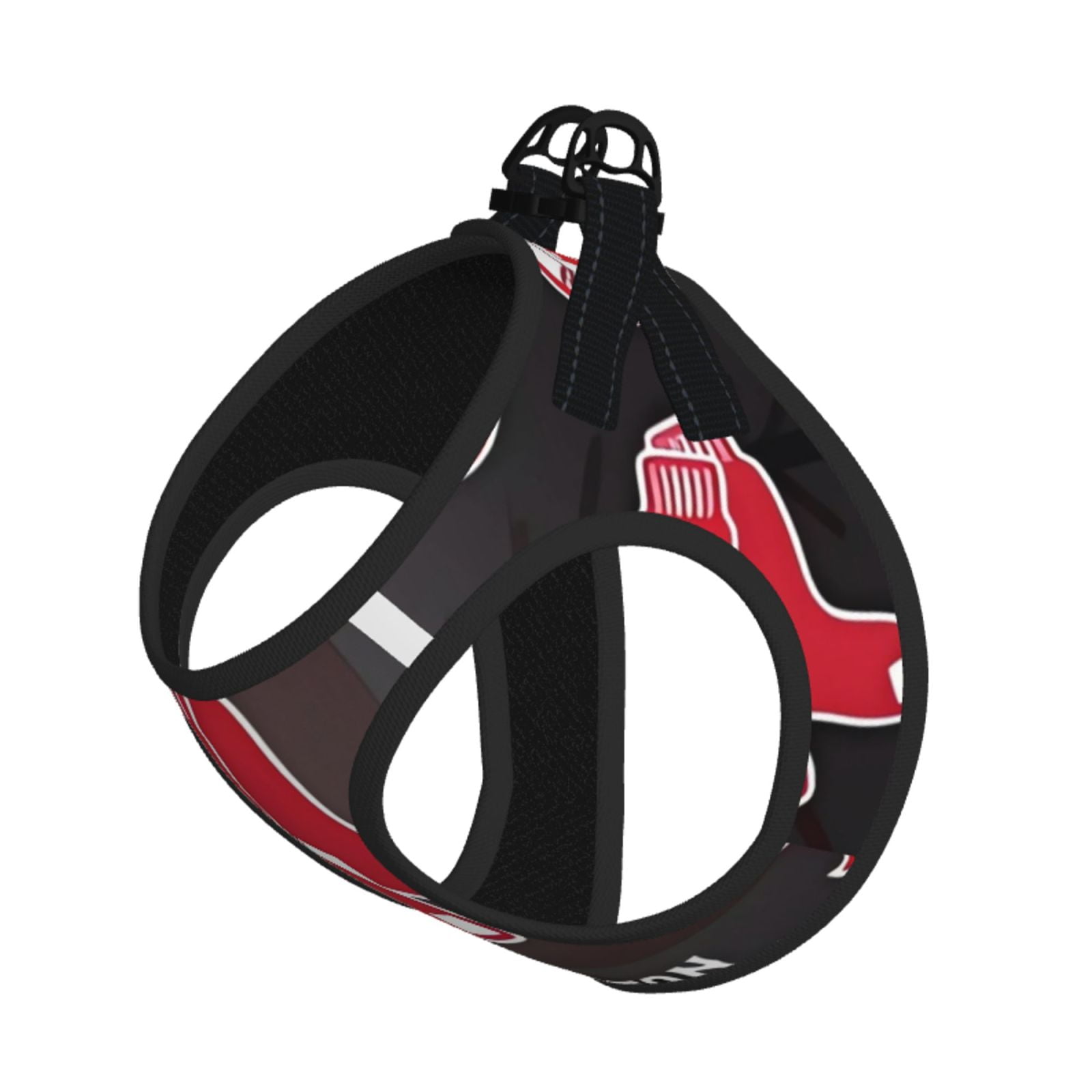 Red_Sox Small-Scale Dog Harness Soft Breathable Mesh Pet Football ...