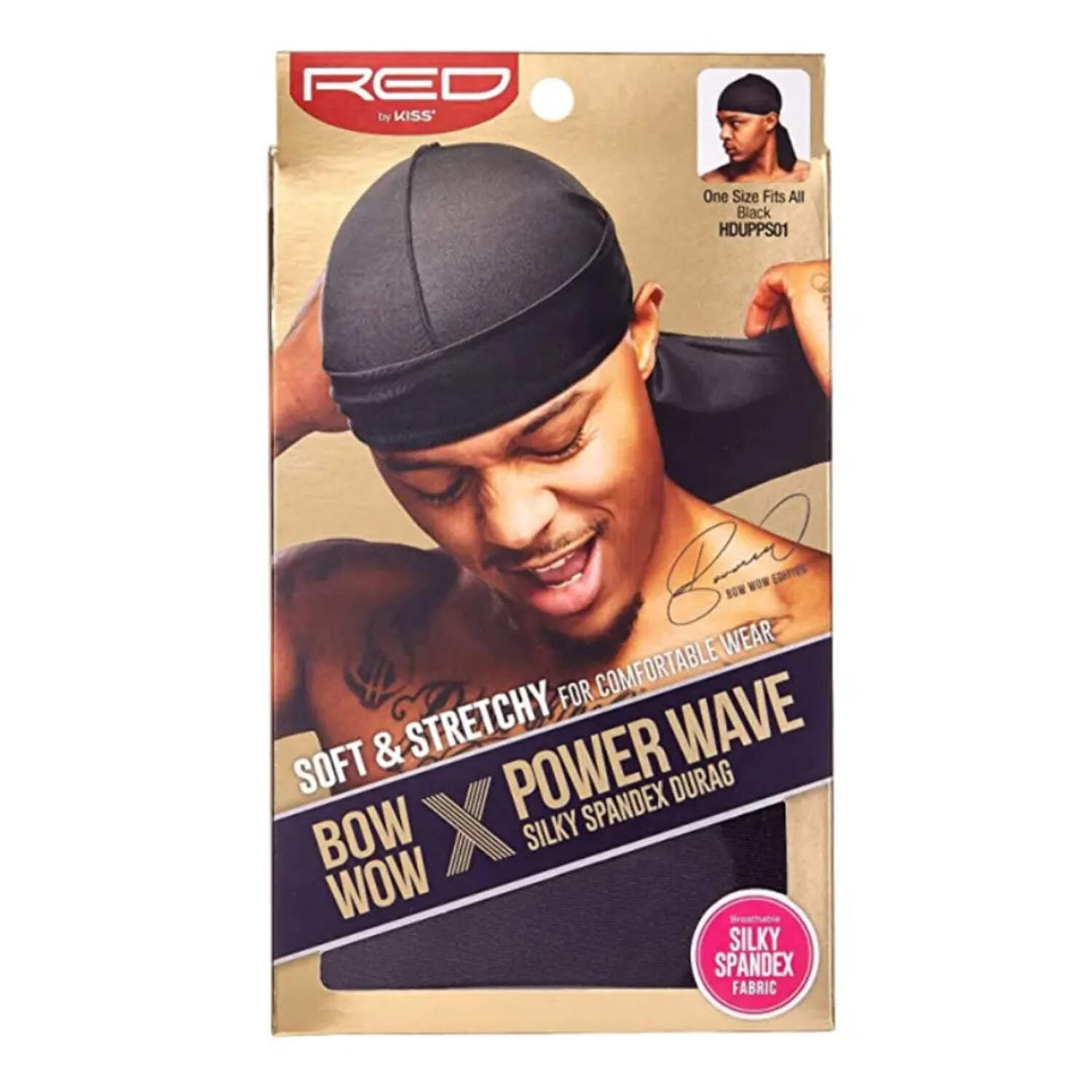Red Spandex Durag Black - Walmart.com