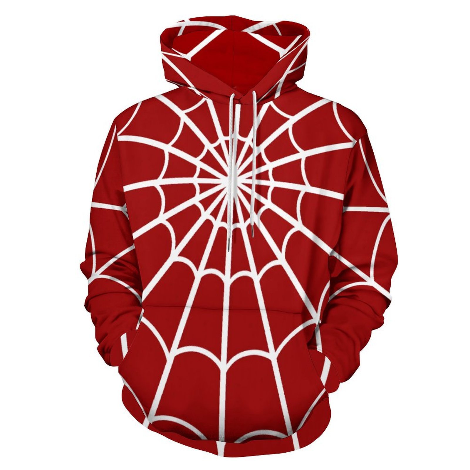 Red Spider Web Black Cartoon Men's Women New Sweatshirt Hoodie Men's ...