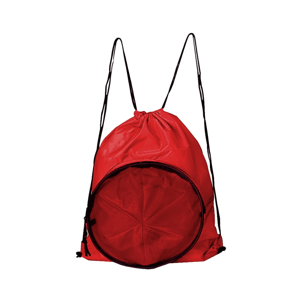 Red Sport Ball Mesh Drawstring Cinch Pack - Walmart.com