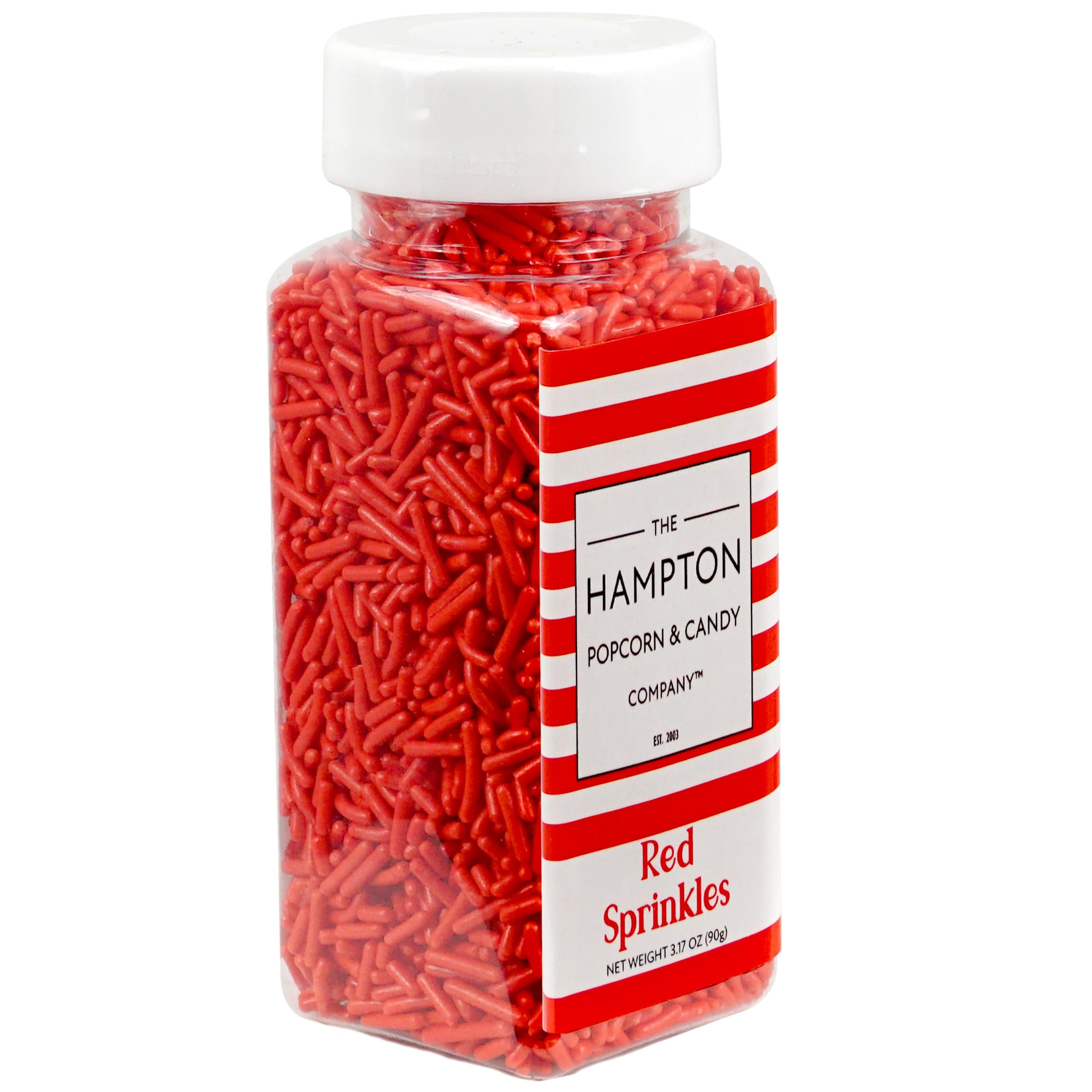 Red Sprinkles Jimmies 3.17 oz, Sprinkles For Cake Decorating, Cake ...