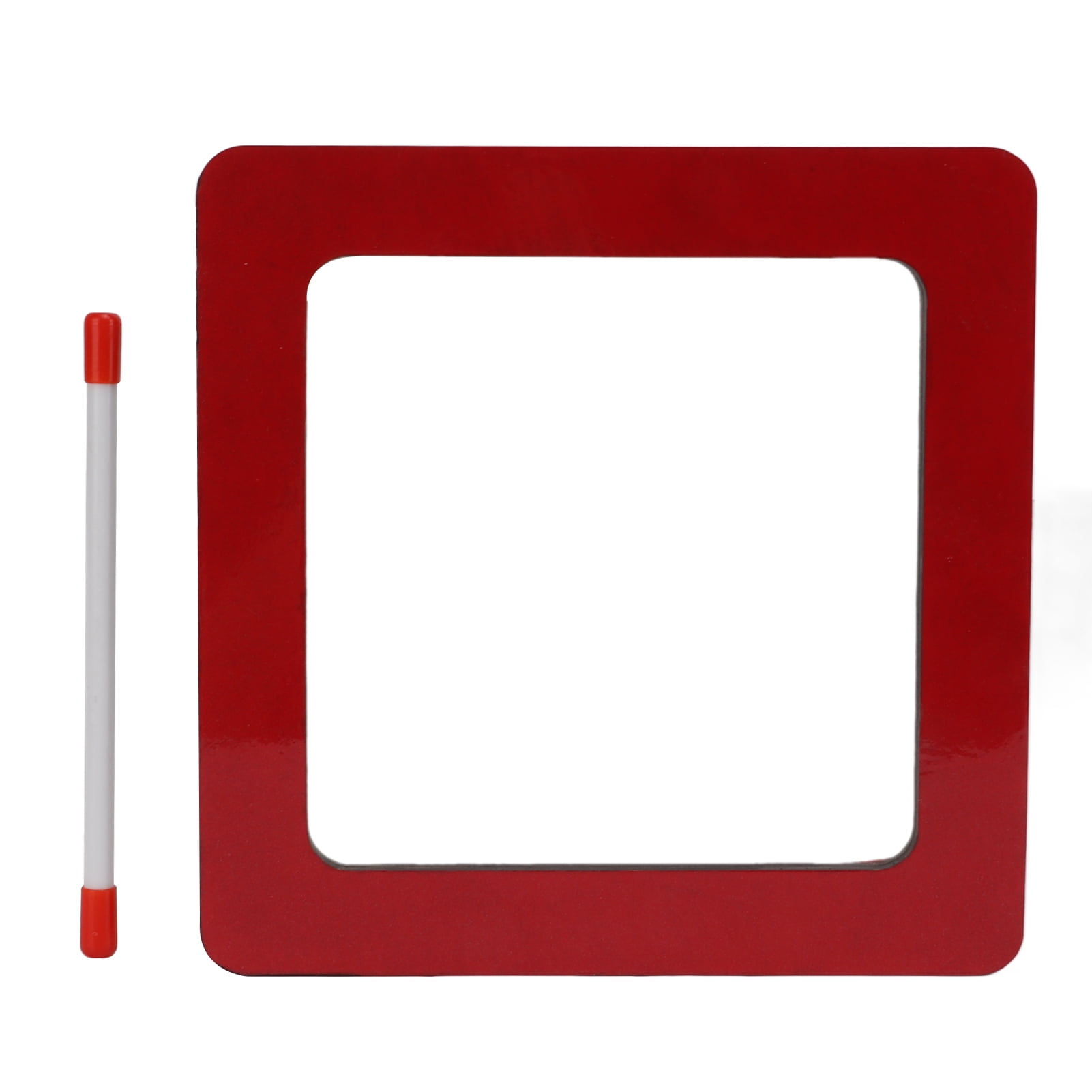 Red Square Hand Drum for Kids, Compressed Board Resin Skin Percussion ...