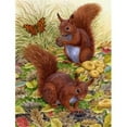 Red Squirrels Flag Garden Size - Walmart.com