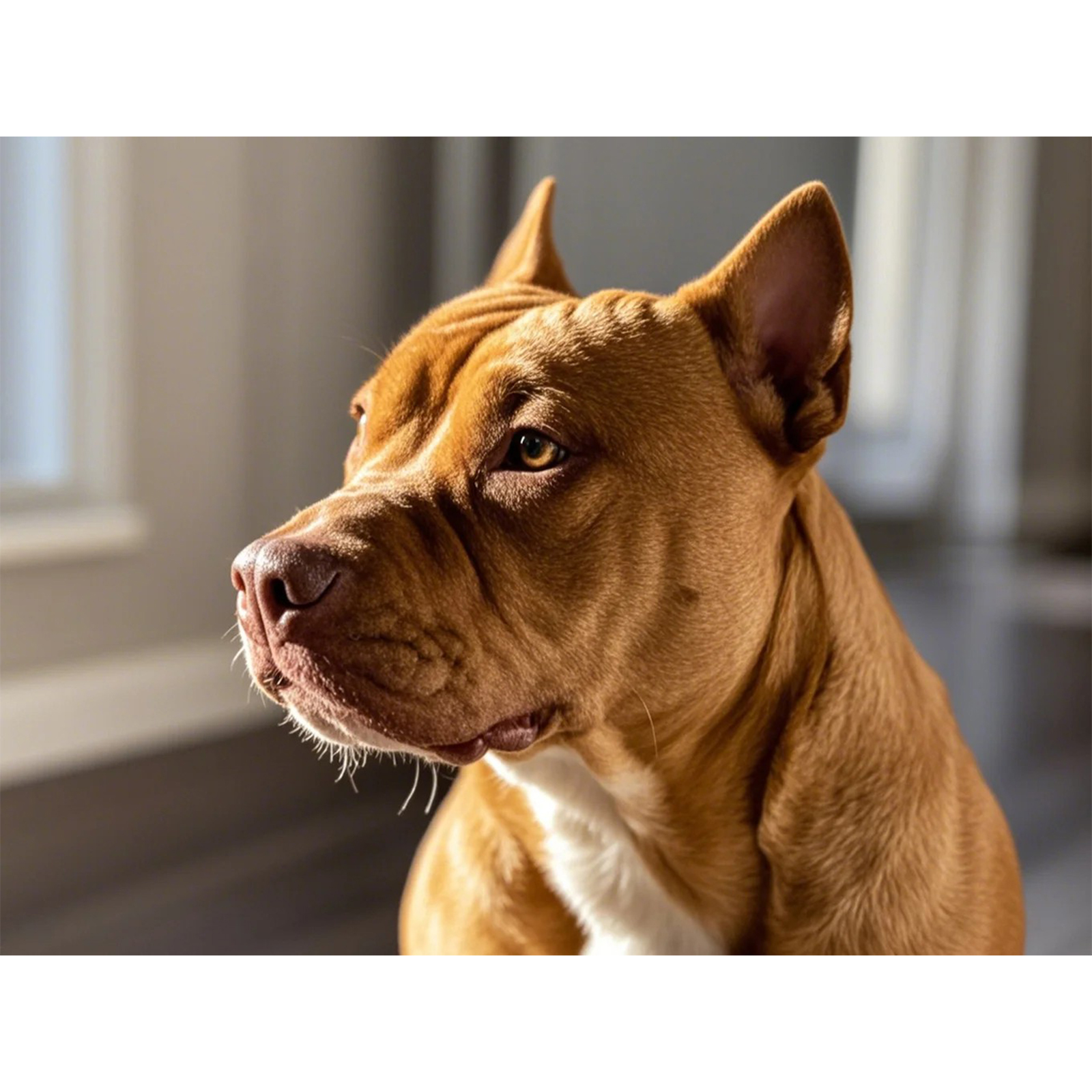 Red Staffordshire Bull Terrier Diamond Dots Painting DIY Kits 5D ...