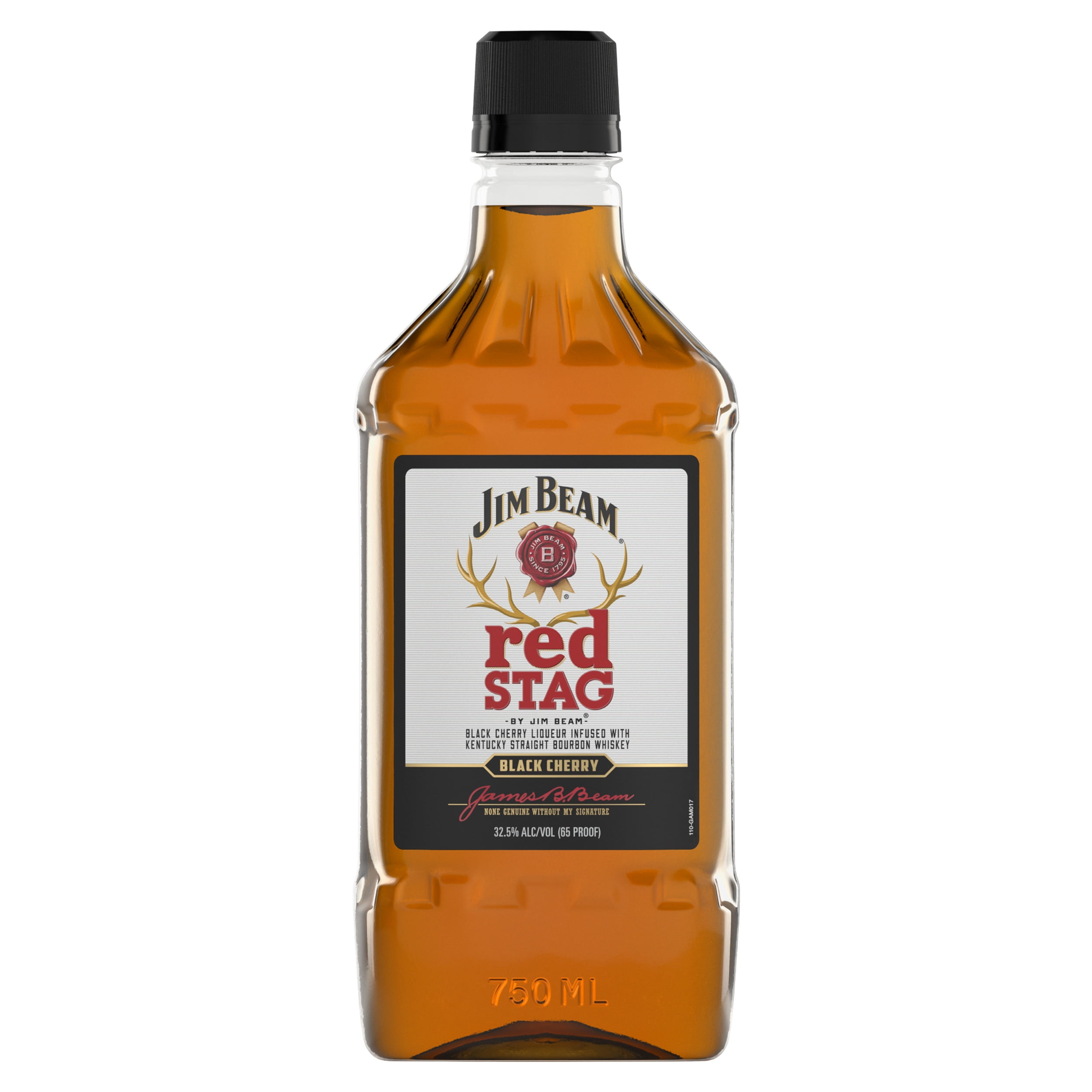Red Stag Black Cherry infused Straight Bourbon Flavored Whiskey, 750 ml ...