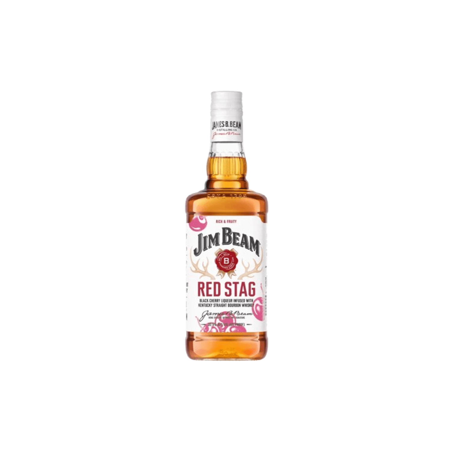 Jim Beam Red Stag Spiced Whiskey, 750 ml 32.5% ABV - Walmart.com