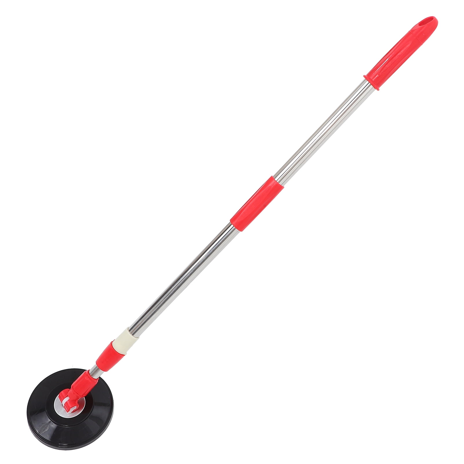Red Stainless Steel Extendable Rotating Mop Stick Replacement with ...