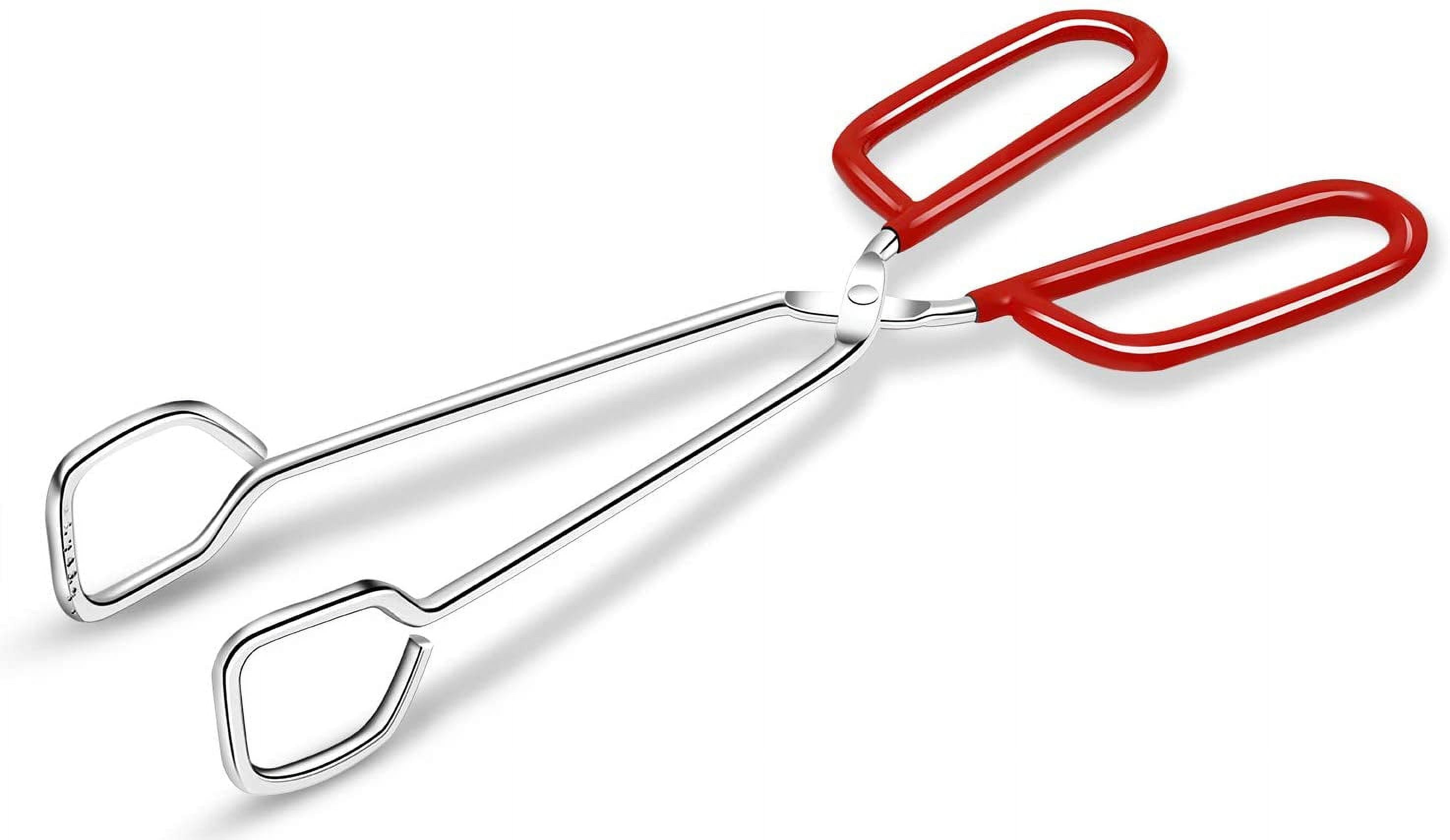 Red Stainless Steel Kitchen Tongs Heavy Duty Cooking Tongs Good Grips ...