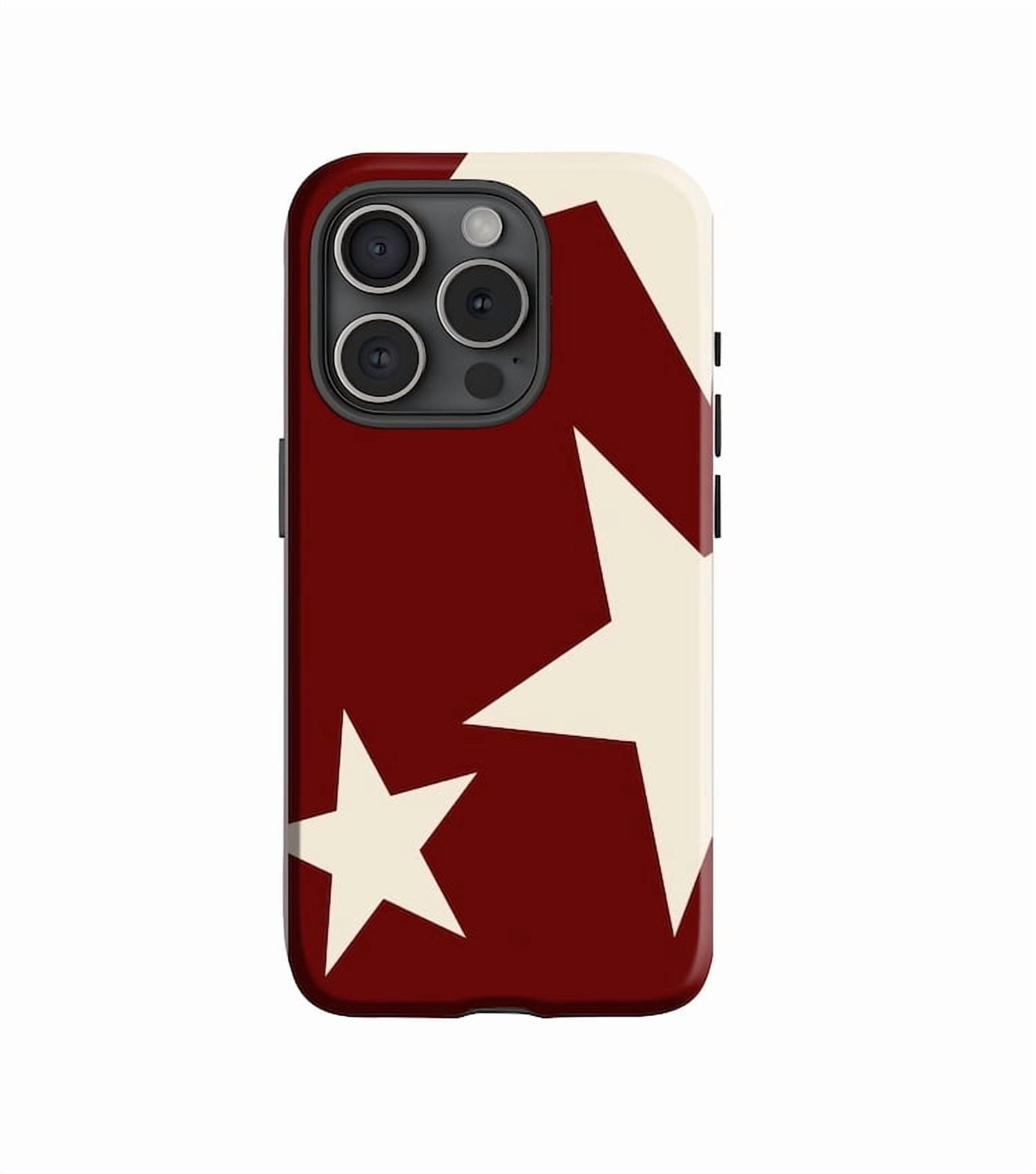 Red Star Stargirl Aesthetic Themed Graphic Phone Case for iPhone 12 to ...