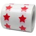 Red Star Stickers, 1/2 Inch Wide, 1000 Labels on a Roll - Walmart.com