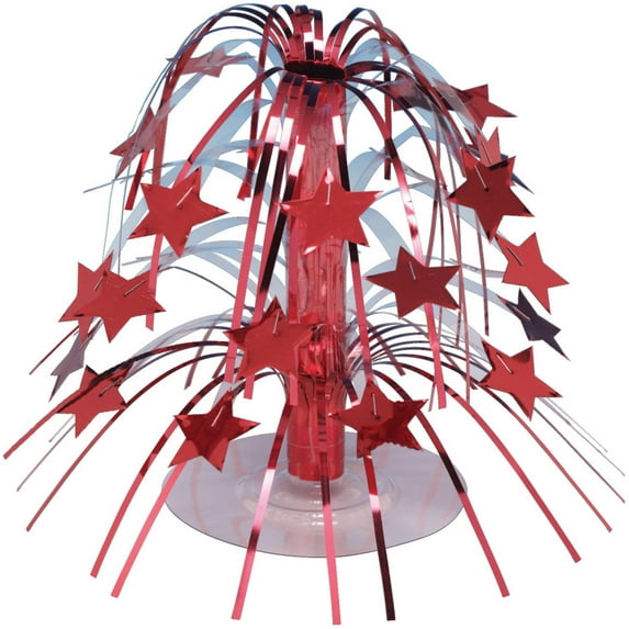 Red Stars Mini Cascade Centerpiece - Walmart.com