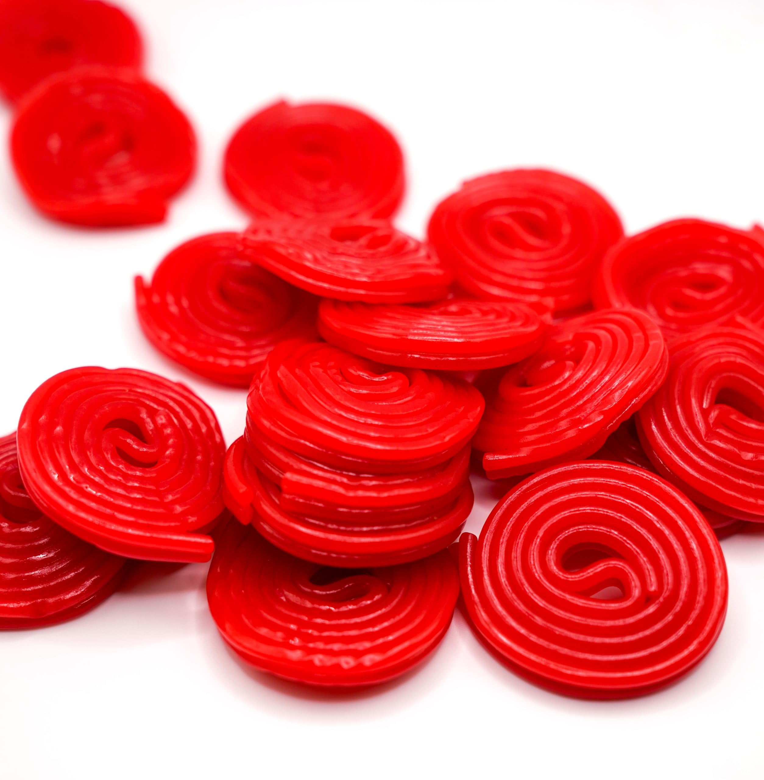 Red Strawberry Licorice Wheels AKF18 - 2 lbs of Bulk Fresh Sweet ...