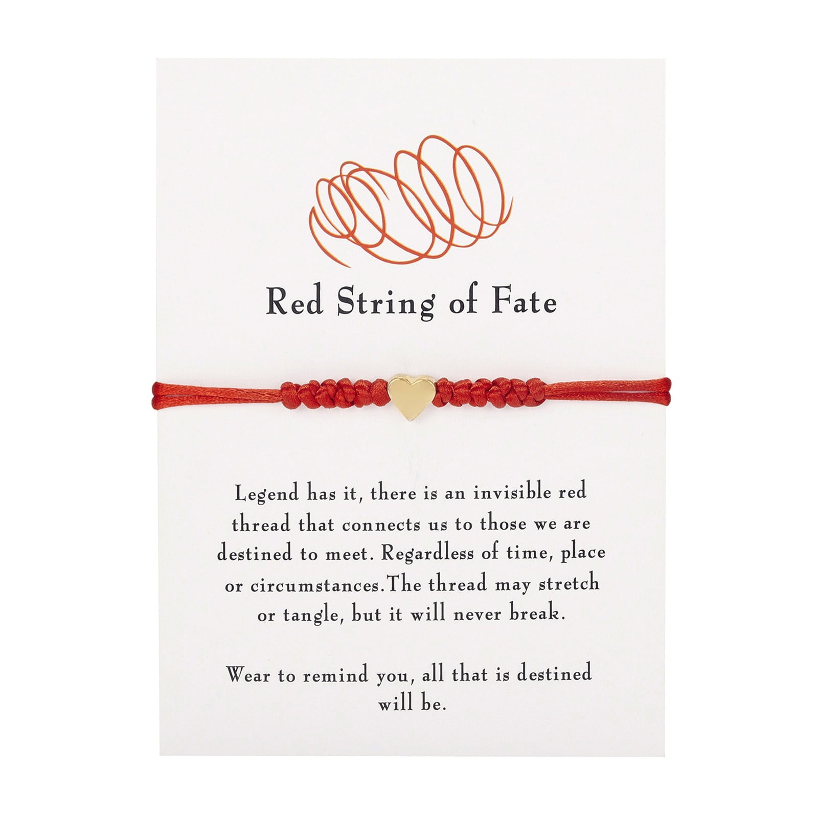 Red String Bracelet For Good Luck Adjustable String Bracelets Knots ...