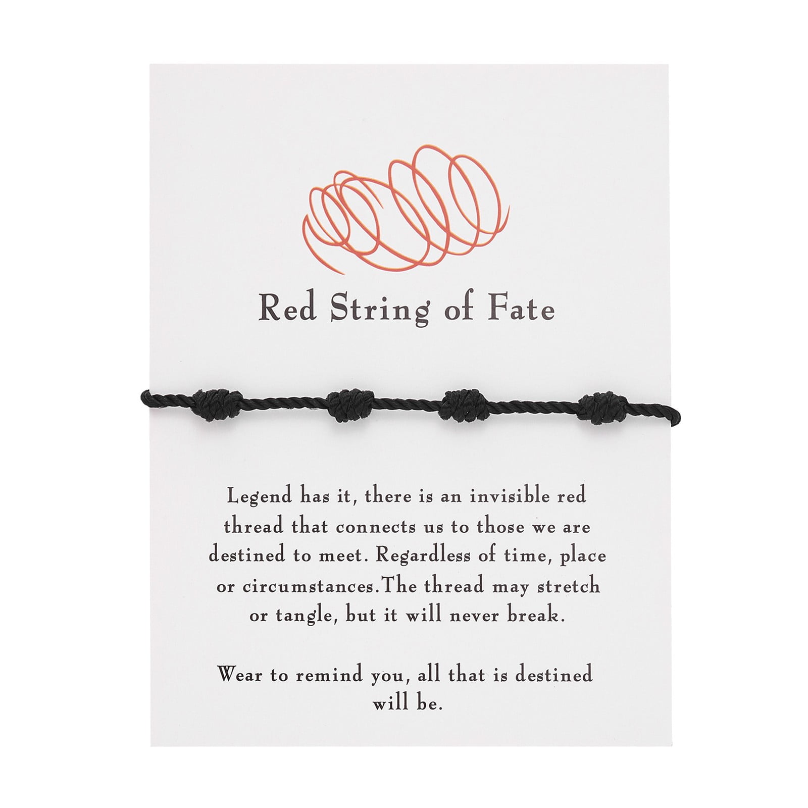 Red String Bracelet For Good Luck Adjustable String Bracelets Knots ...