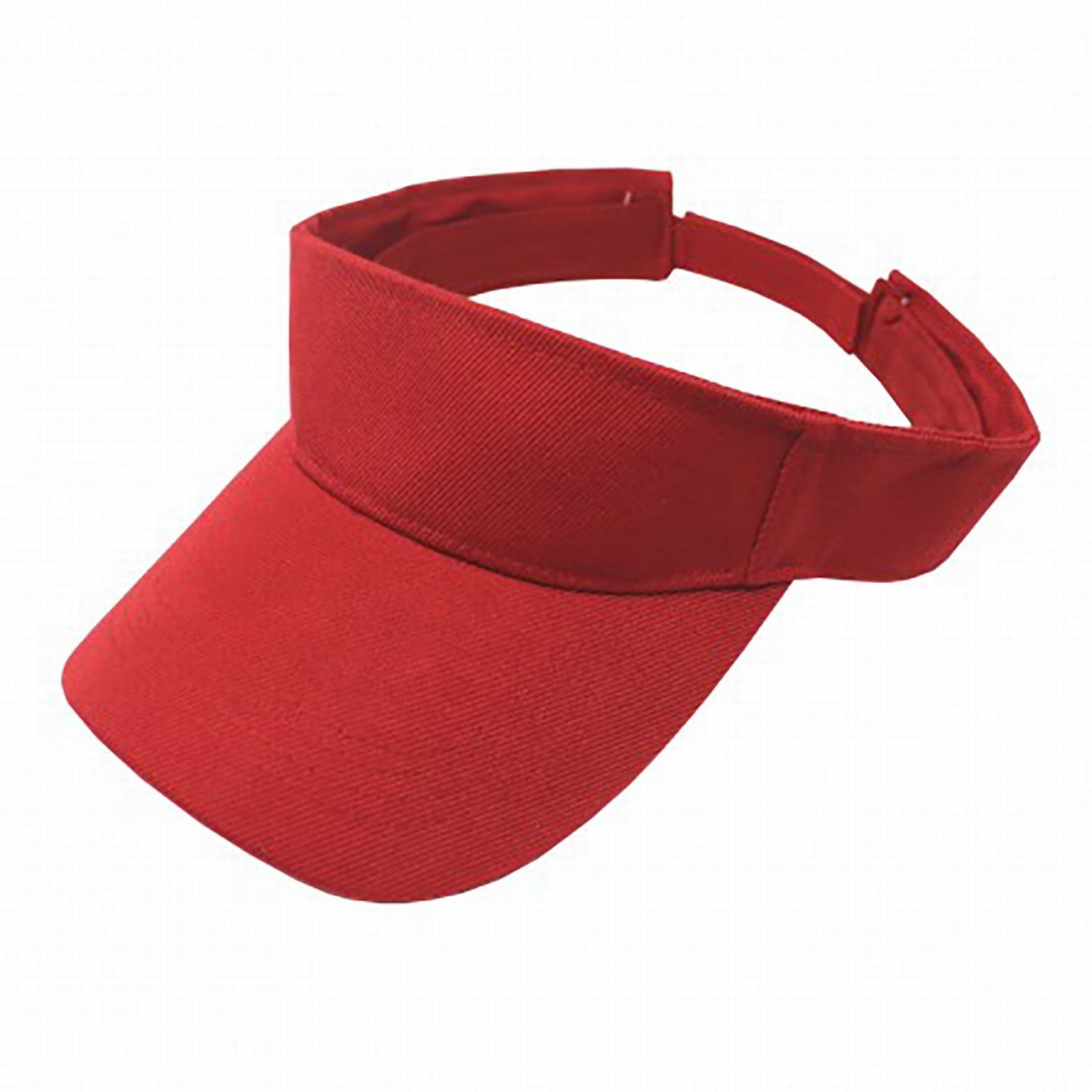 Red Sun Hats Solid Color Adjustable Sun Hat with Large Brim - Walmart.com