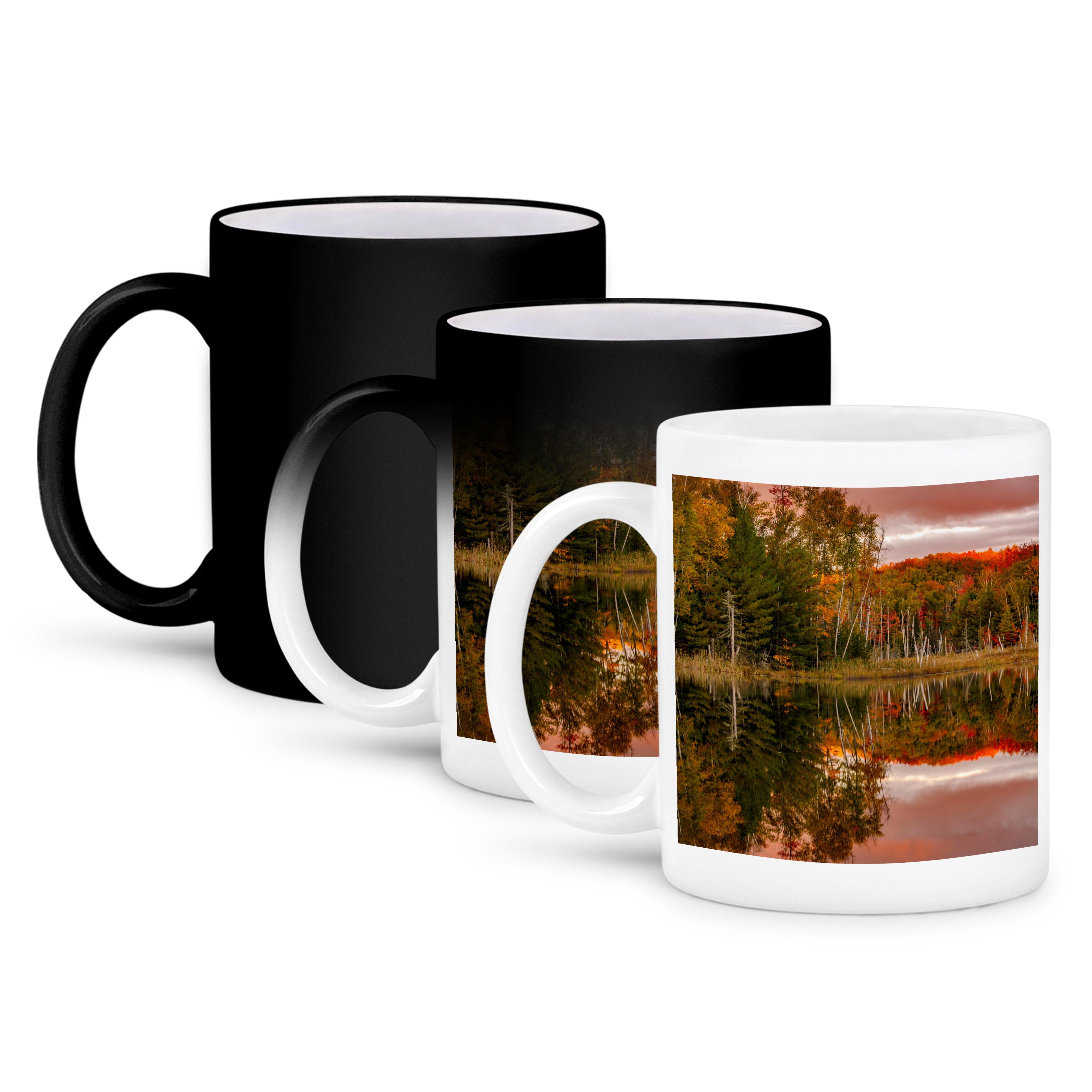 Red Sunrise Over Red Jack Lake, Alger Co., Upper Peninsula, Michigan ...