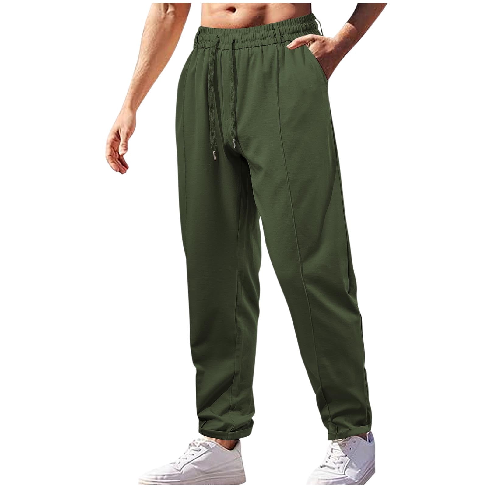 Red Sweatpants Men Plus Size Mens Sweatpants Men's Performance Sport ...