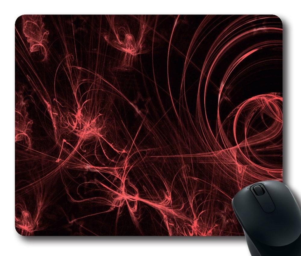 Red Swirl Mouse pads Gaming Mouse Pad 9.84x7.87 inches - Walmart.com