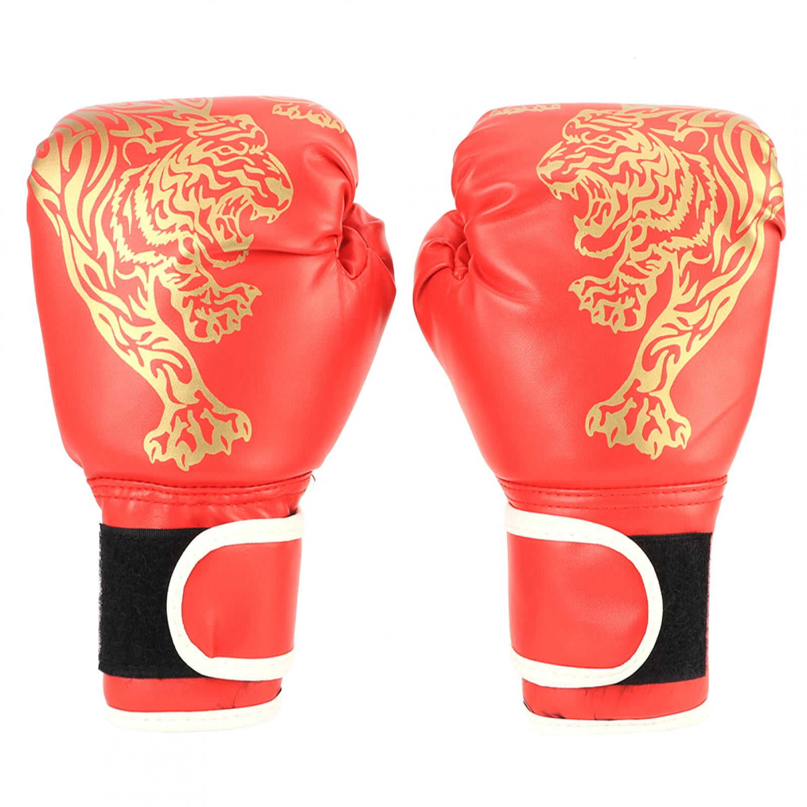 Red Taekwondo Boxing Gloves Bodybuilding Exercise Sanda Fighting for ...