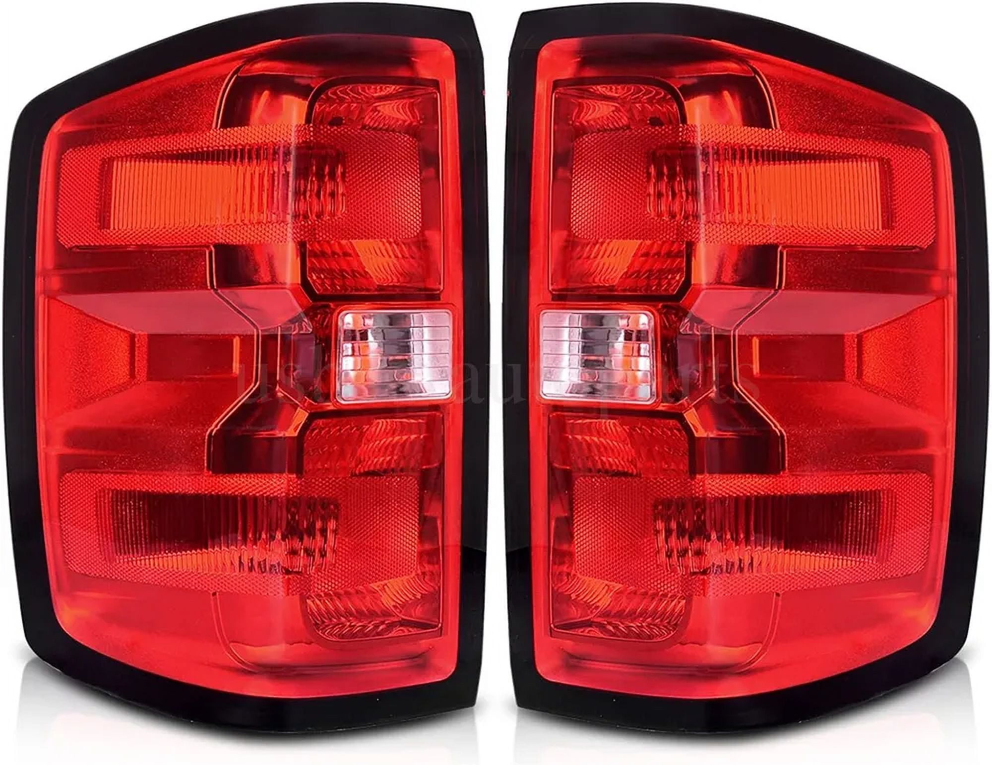 Red Tail Light Rear Brake Lamp For 2014 2015 2016 2017 2018 Chevy Silverado 1500 - Walmart.com