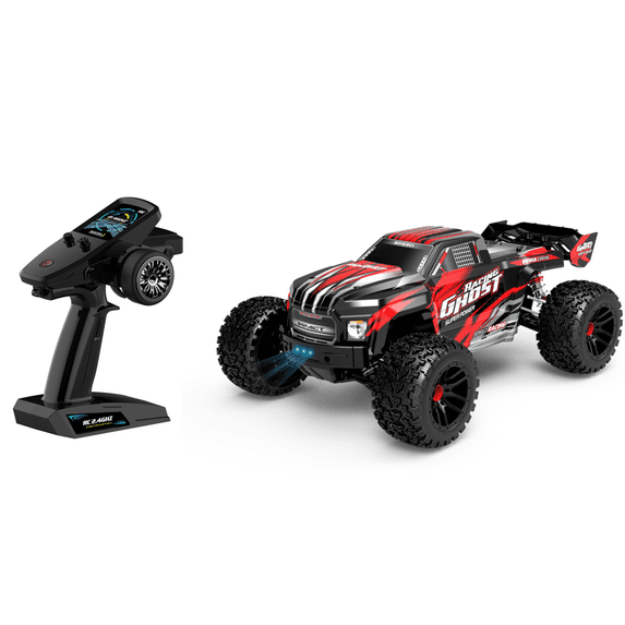 Red Terrain Car Remote Control Car Monster Trunk High Speed 4WD ...