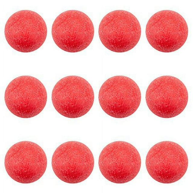 Red Textured Tournament Grip Foosballs, 12-pack - Walmart.com