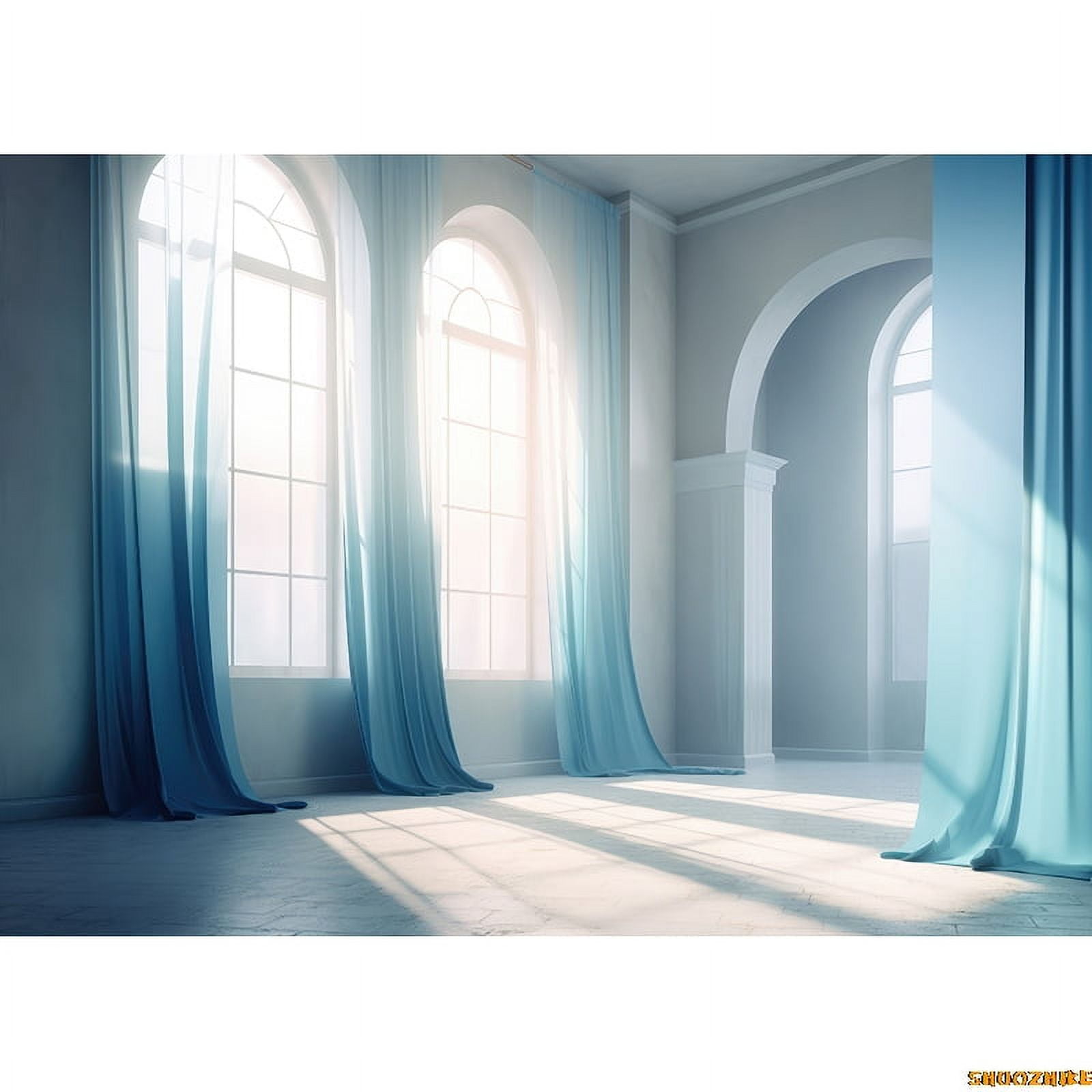 Red Theater Podium Stage Op Curtain Spotlight Photography Backdrops ...
