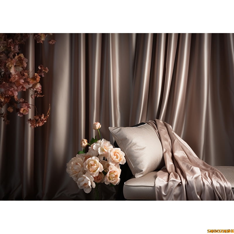 Red Theater Podium Stage Op Curtain Spotlight Photography Backdrops ...