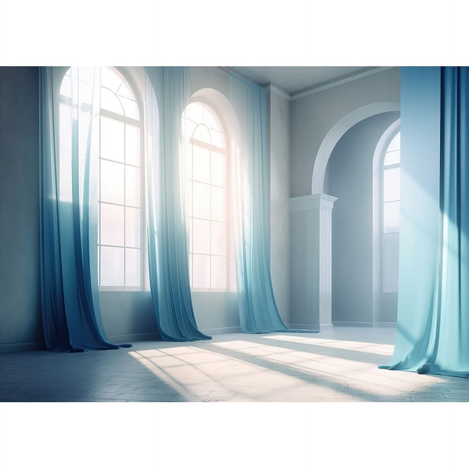 Red Theater Podium Stage Open Curtain Spotlight Photography Backdrops ...