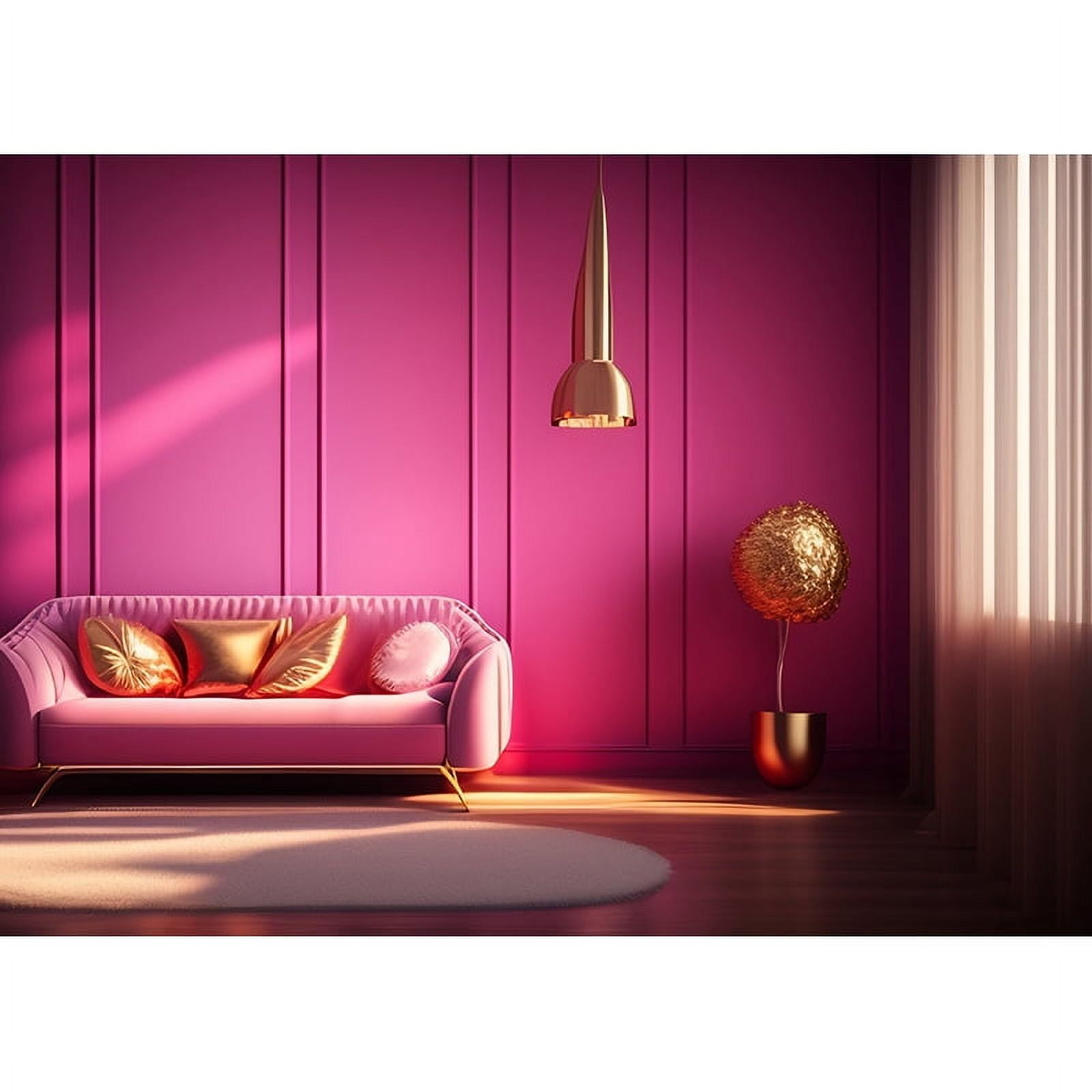 Red Theater Podium Stage Open Curtain Spotlight Photography Backdrops ...