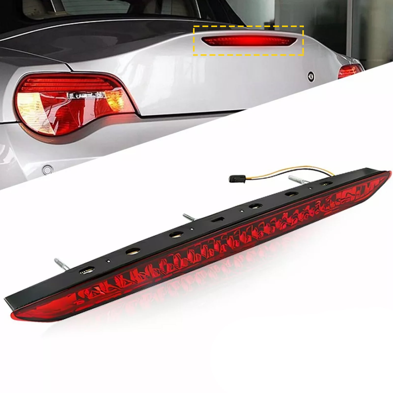 Red Third Brake Light Stop Light Trunk Tailgate Lamp For BMW Z4 E85 ...