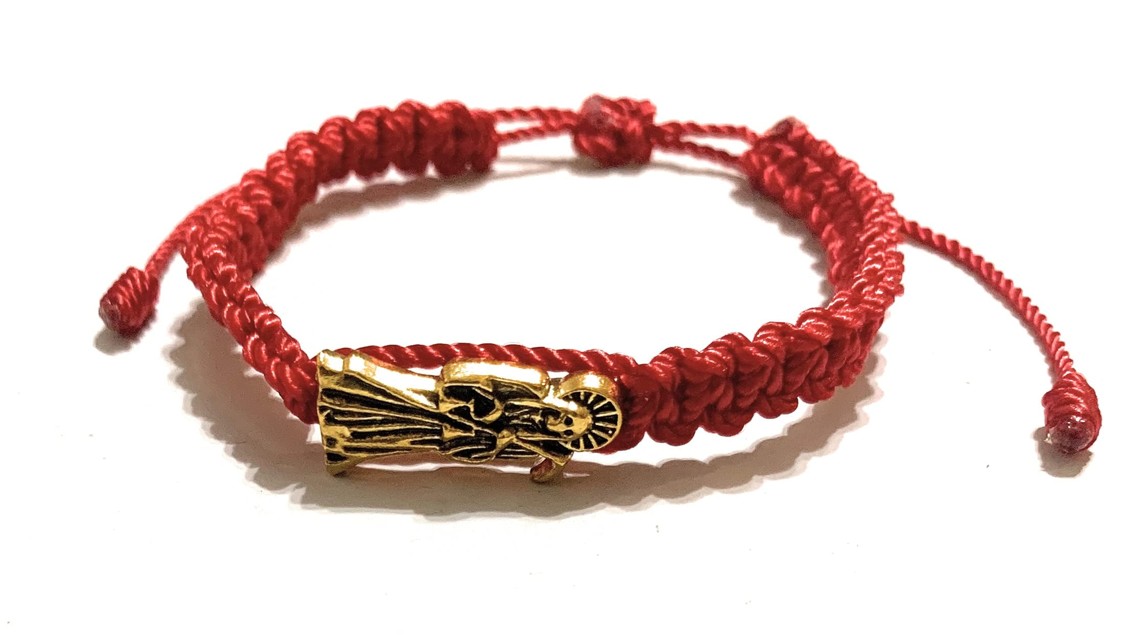 Red Thread Bracelet Pulsera Roja de hilo de la Santa Muerte - Walmart.com