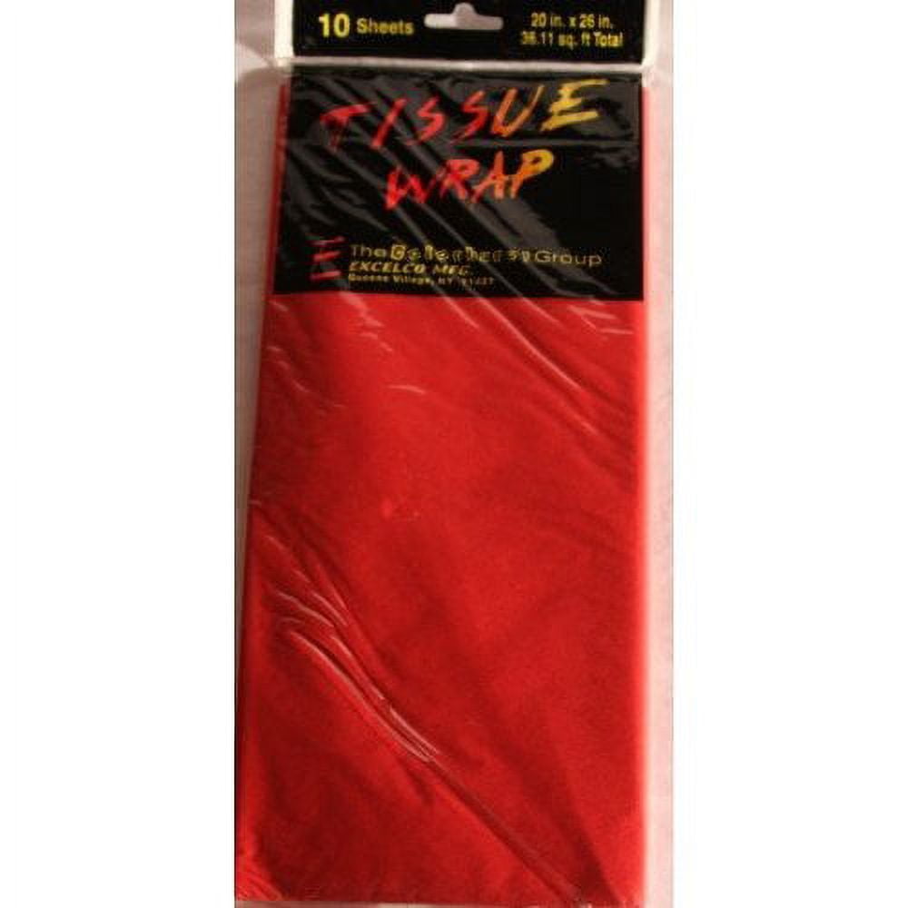 Red Tissue Paper - 10 Sheet Pack - Walmart.com
