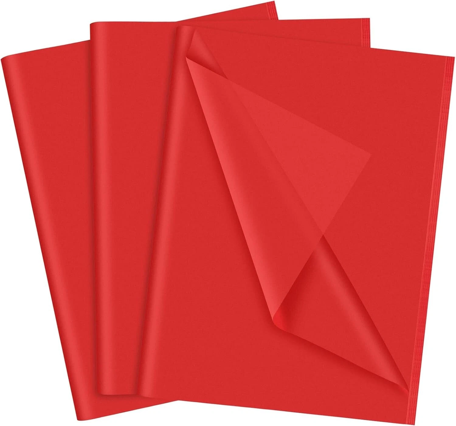 Red Tissue Paper For Gift Bags 60 Sheets Wrapping Tissue Paper Bulk 14 ...