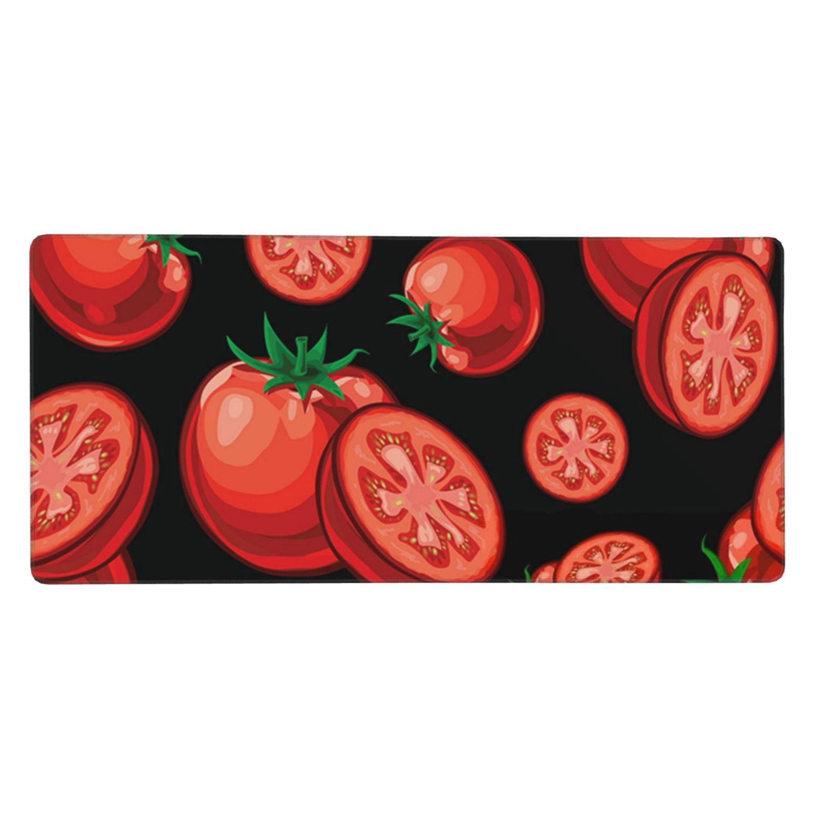 Red Tomatoes Mousepad Large Mouse Pad Desk Pad Computer Keyboard Mouse ...