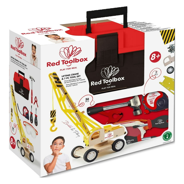 Red Toolbox With Tools