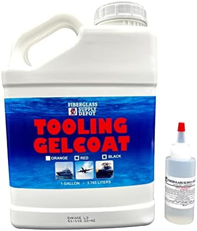 Red Tooling Gelcoat Gallon with 60cc Hardener (MEKP) - Walmart.com