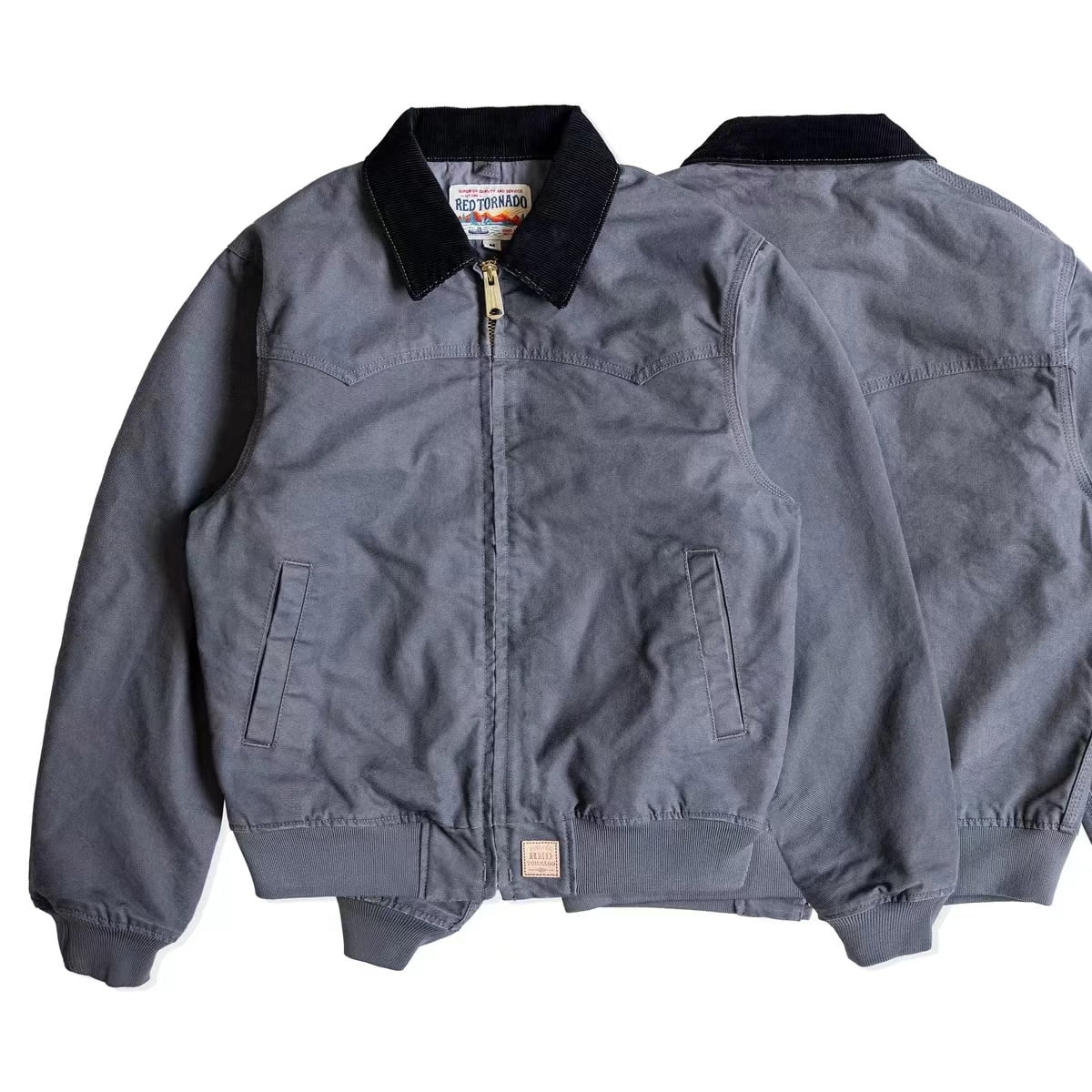 Red Tornado Washed Santa Fe Duck Jacket Autumn Mens Vintage Workwear ...