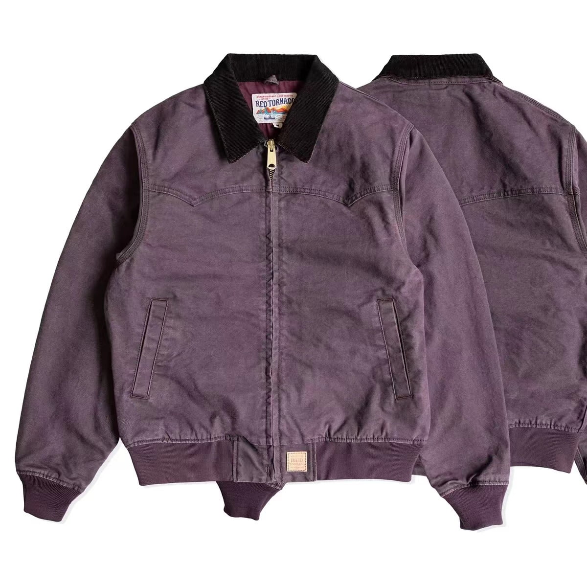 Red Tornado Washed Santa Fe Duck Jacket Autumn Mens Vintage Workwear ...