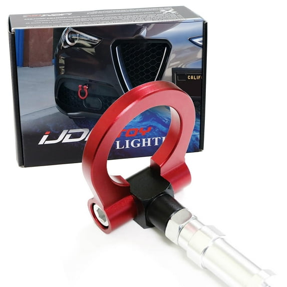Red Track Racing Style Tow Hook Ring For 2017-up Alfa Romeo Giulia (952 ...