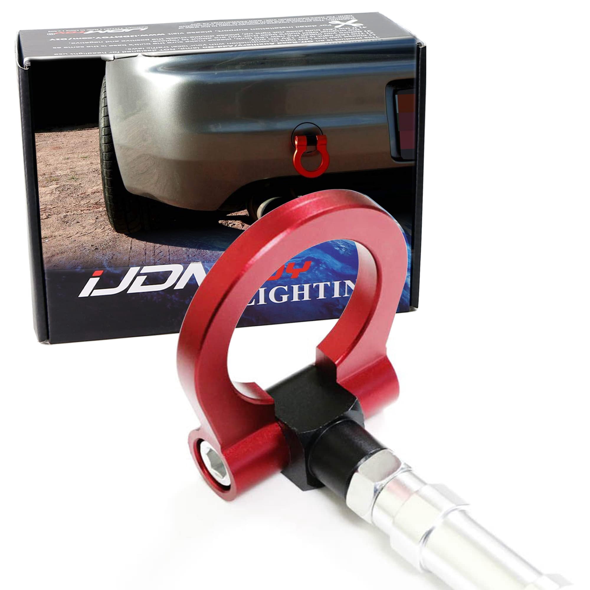 Red Track Racing Style Tow Hook Ring For Honda S2000, 1st Gen FIT ...