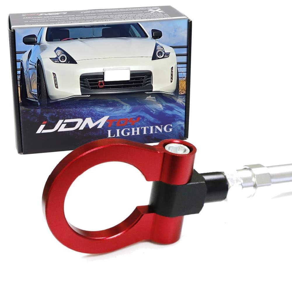 Red Track Racing Style Tow Hook Ring For Nissan 370Z GT-R Juke Infiniti ...