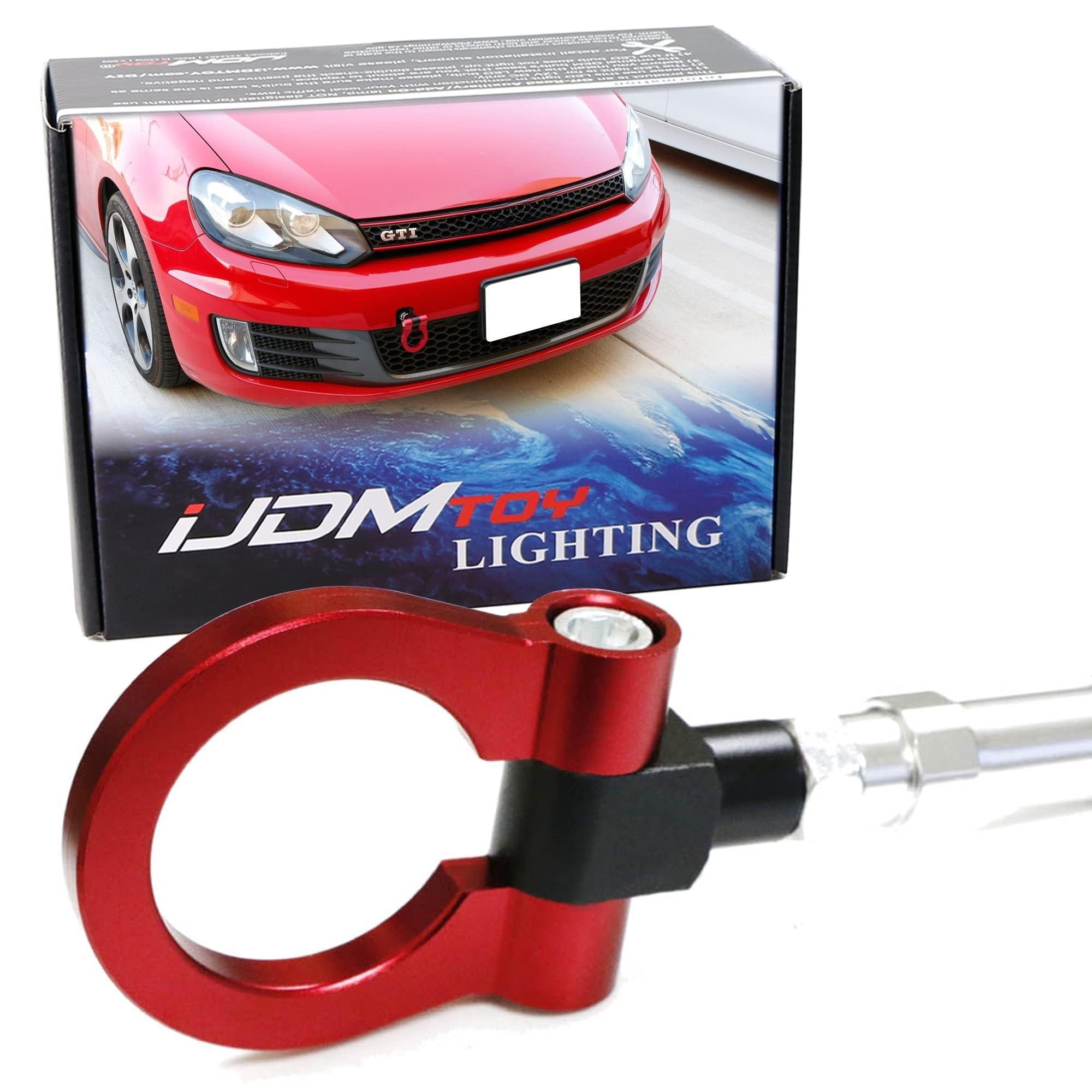 Red Track Racing Style Tow Hook Ring For Volkswagen: 06-14 Golf GTI MK5 ...