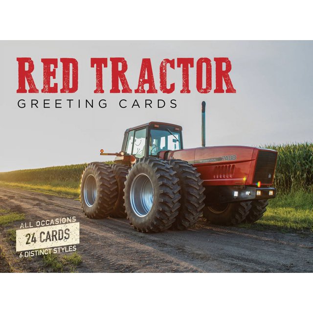 Red Tractor Greeting Cards: All Occasions - 6 Distinct Styles (Other ...