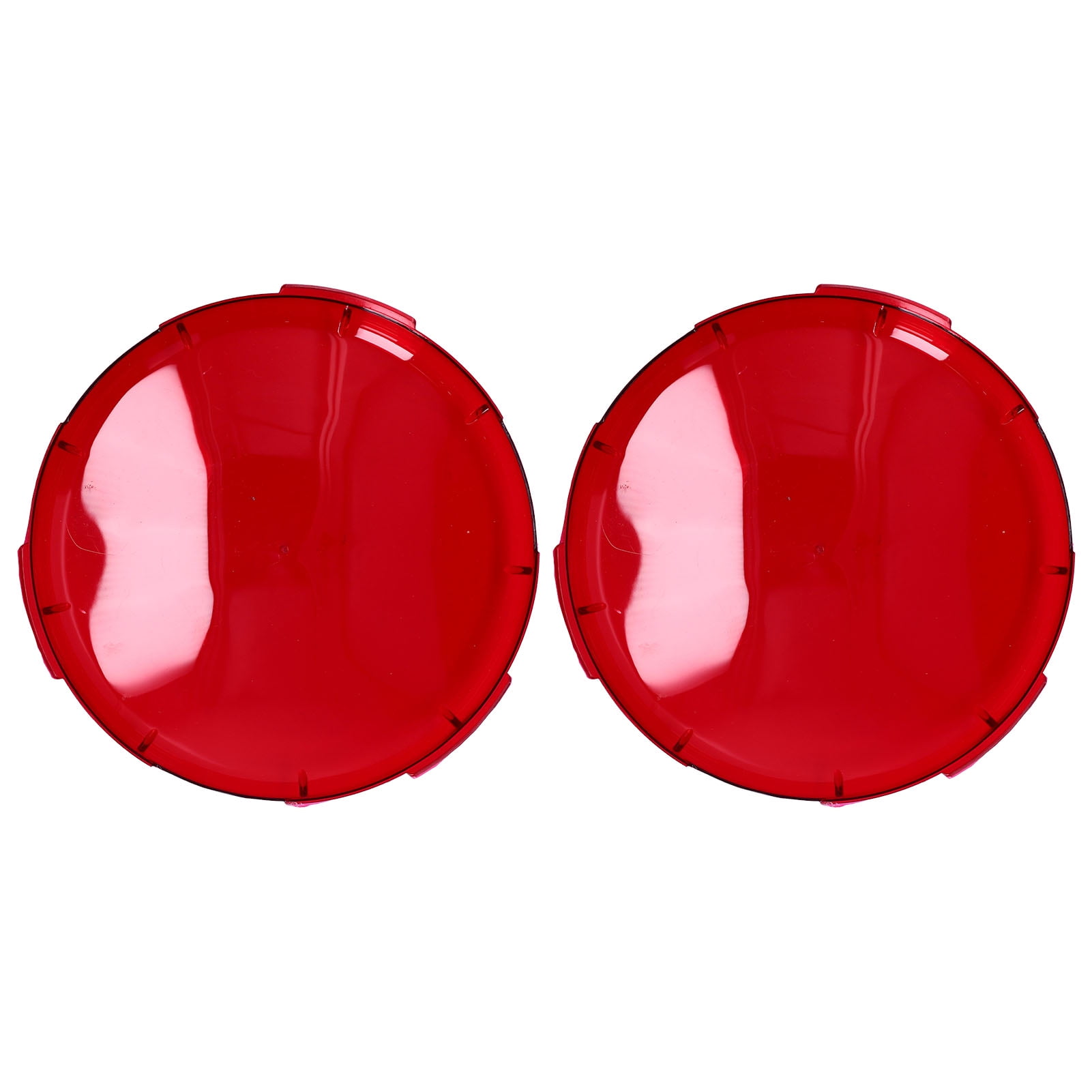 Red Transparent Pool Light Lens Covers, 2 Pieces, for 19cm Spa Lights ...